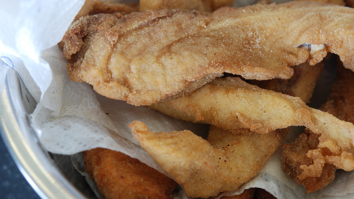 Fighting (Tasty) Invasive Fish With Forks And Knives : The Salt : NPR