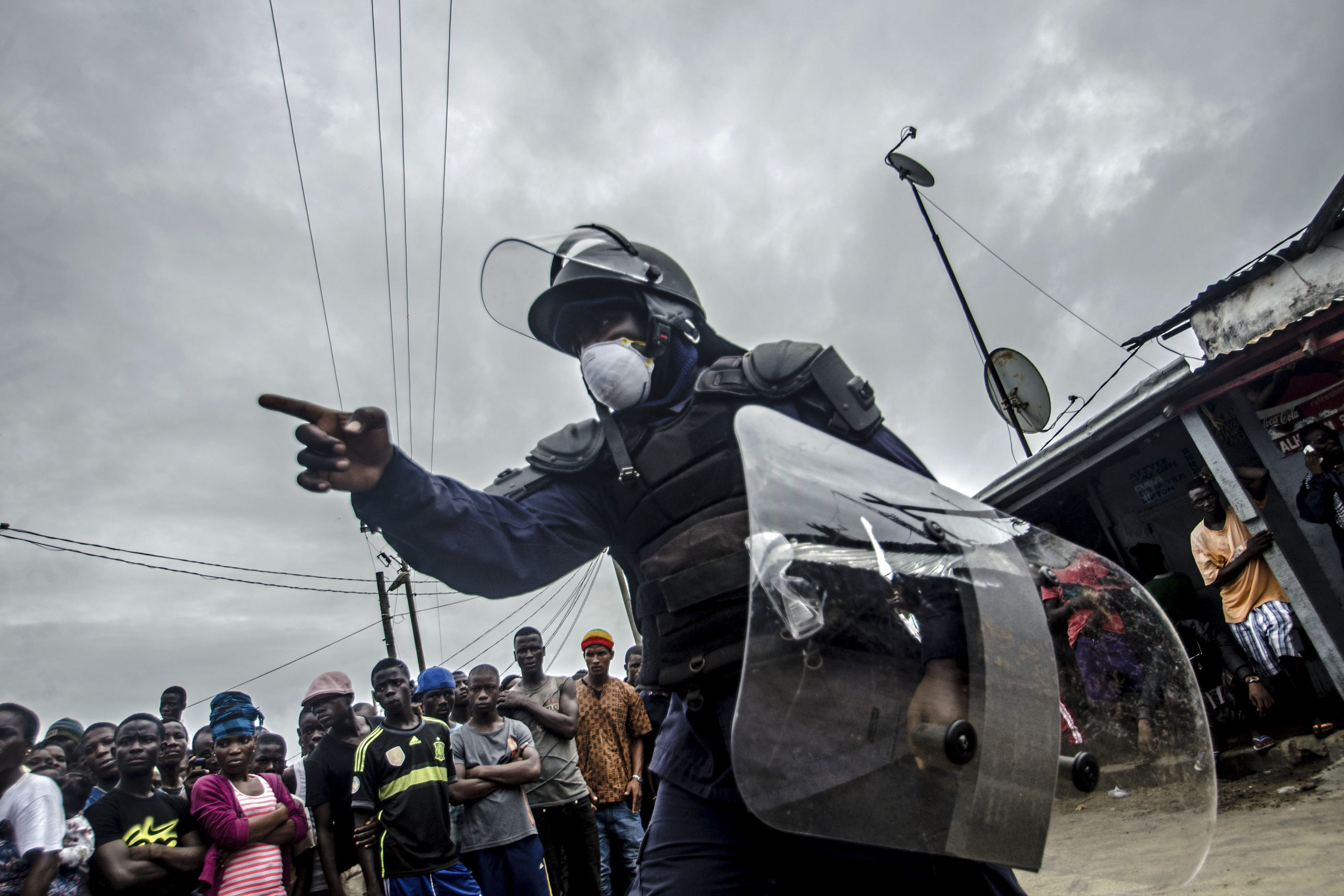 An Ebola Quarantine Triggers A Riot In A Liberian Slum | NCPR News