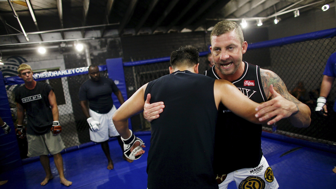 First Rule Of This Fight Club: You Must Be A Veteran : NPR