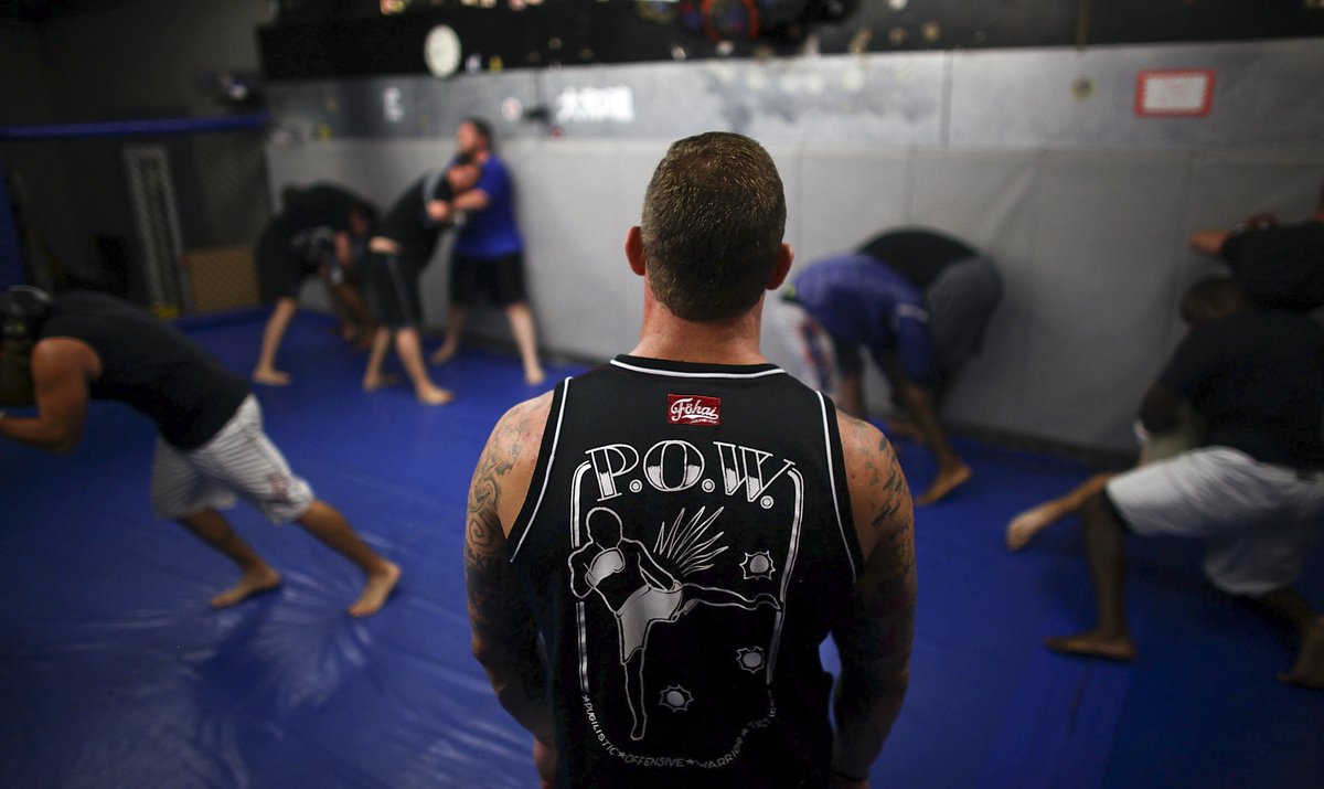 First Rule Of This Fight Club: You Must Be A Veteran : NPR