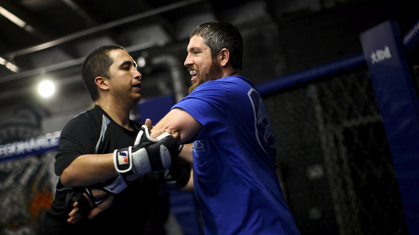 First Rule Of This Fight Club: You Must Be A Veteran : NPR