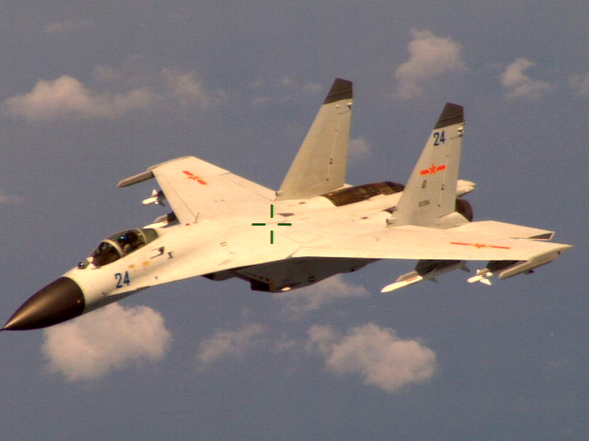 Photo Released Of Chinese Fighter That Buzzed U.S. Navy Plane : The Two ...