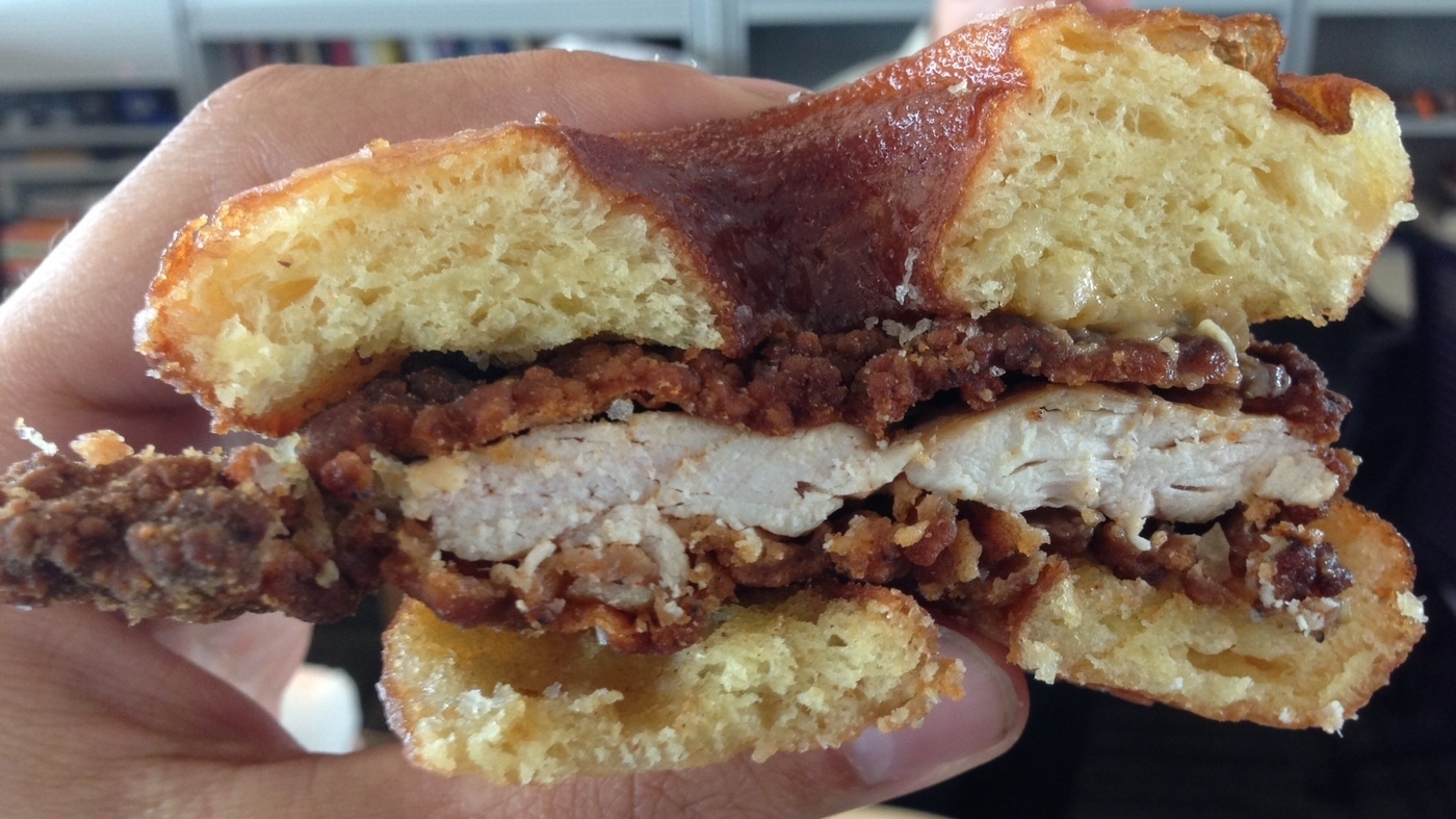 Sandwich Monday: The Do-Rite Fried Chicken Doughnut Sandwich : The Salt ...