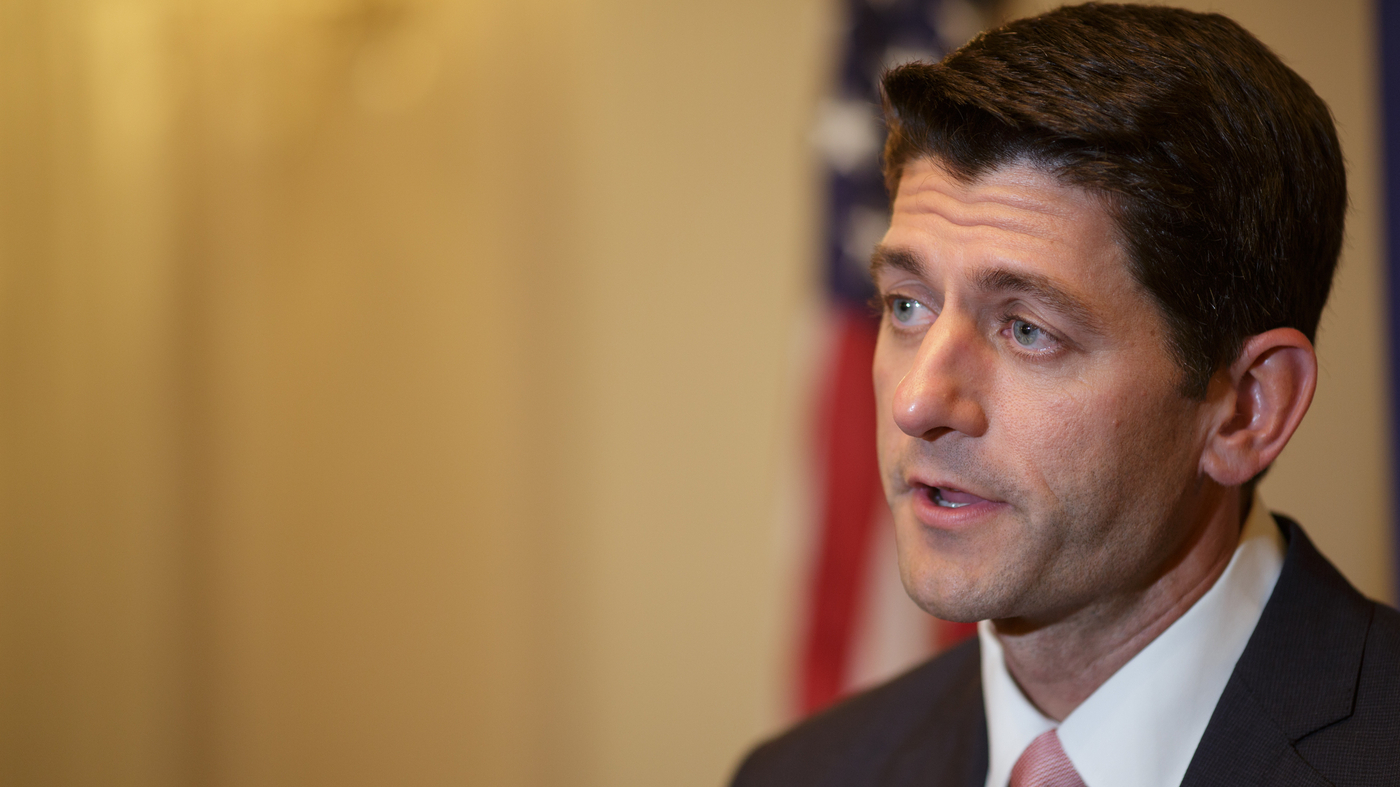 Rep. Ryan Calls For 'Culture Of Inclusion' To Tackle Poverty : NPR