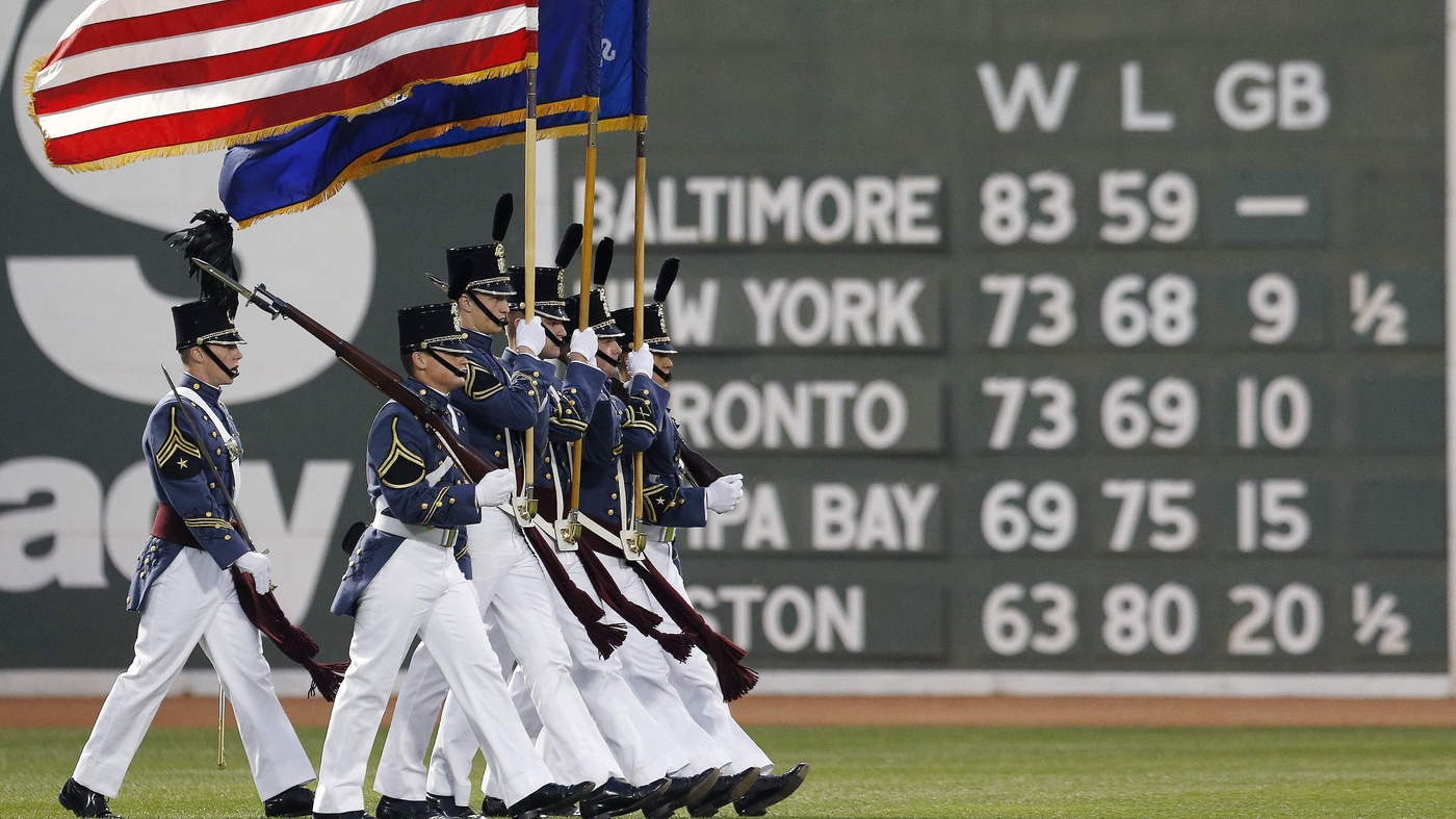 The National Anthem, And The National Pastime : NPR