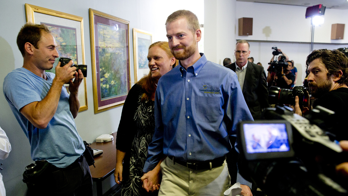 The Insights Of An Ebola Doctor Who Became A Patient : Goats and Soda : NPR