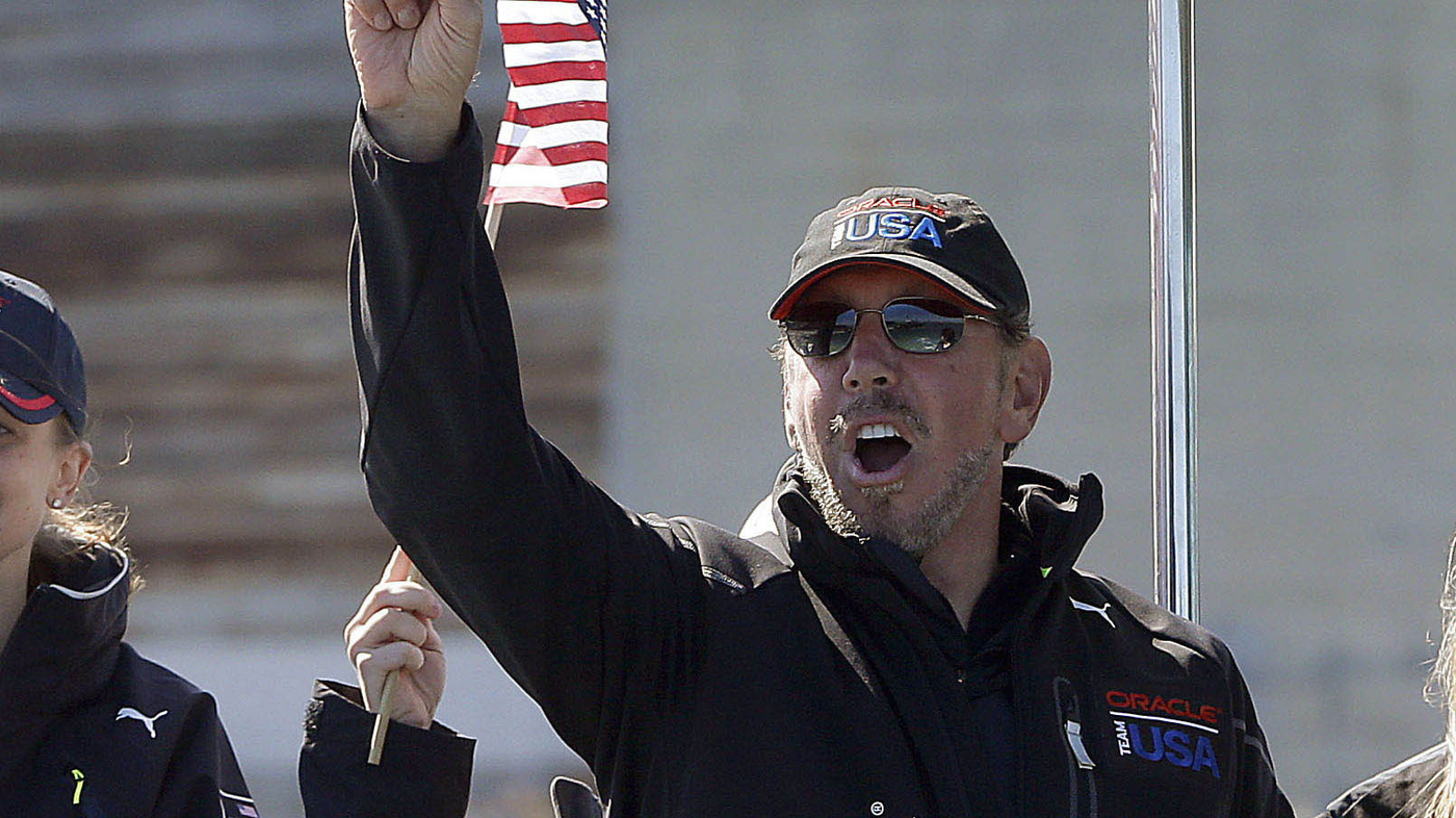 Larry Ellison Steps Down As Oracle's CEO : The Two-Way : NPR