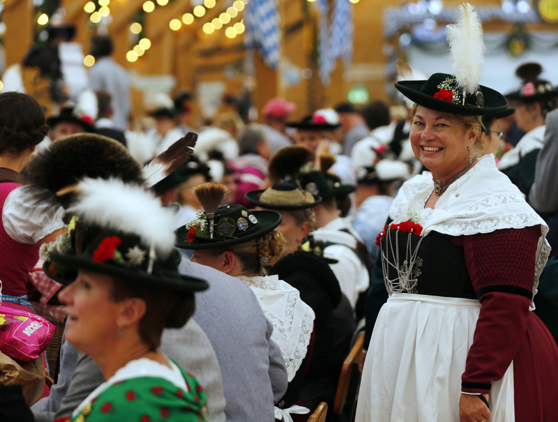 For Oktoberfest-Goers In Munich, A Parade And A Party : The Two-Way : NPR