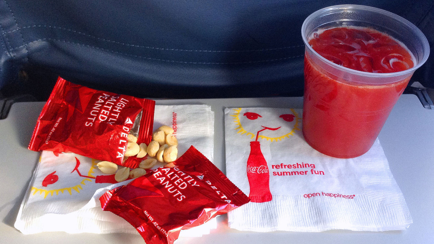 A Bumpy Ride: Airplane Food Through The Decades : The Salt : NPR
