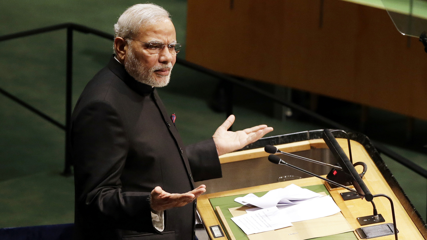 At U.N., India's Modi Discusses Pakistan, Terrorism, And Peace : The ...