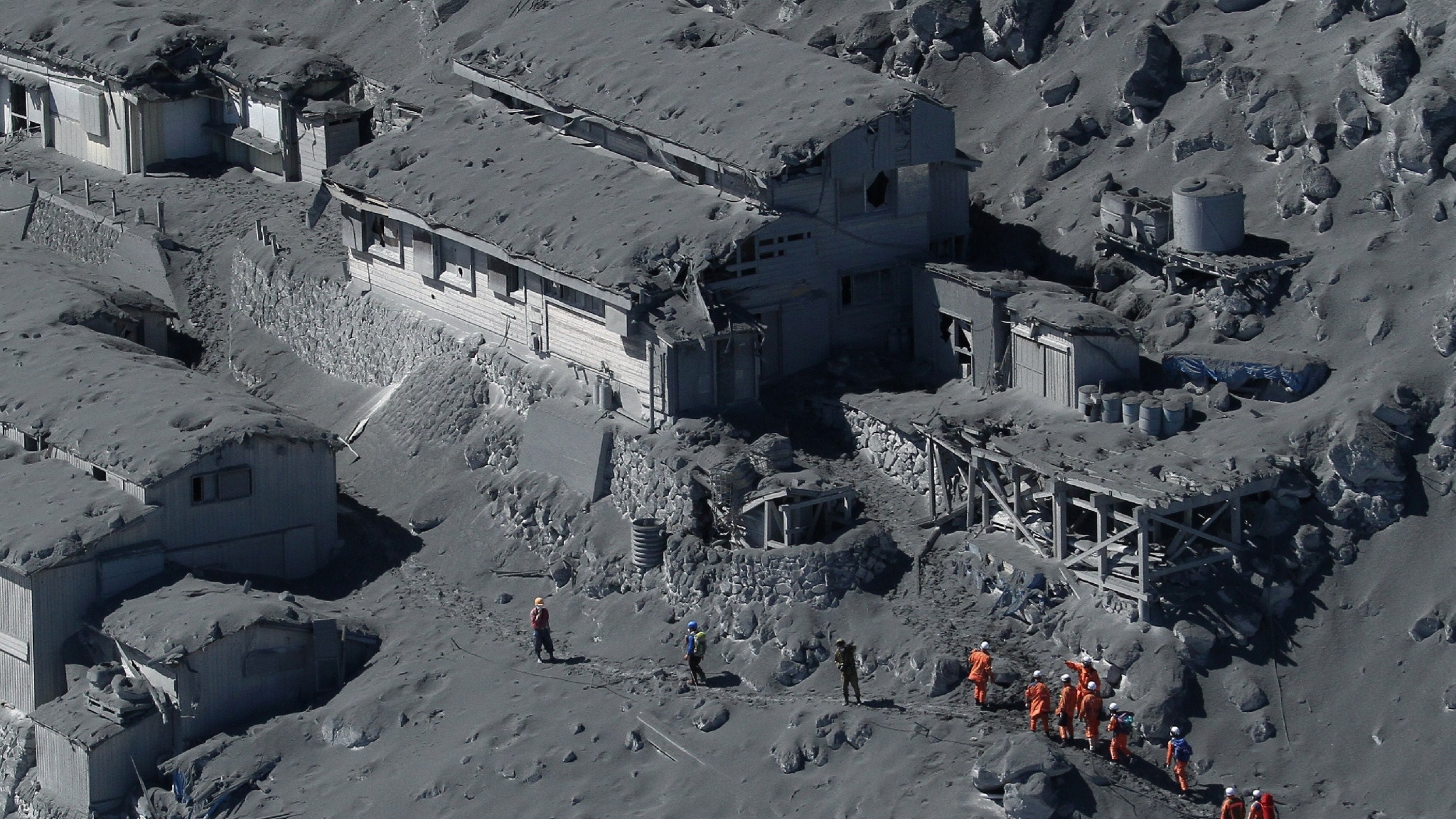 Japan Police: More Than 30 People Believed Dead At Volcano : NPR