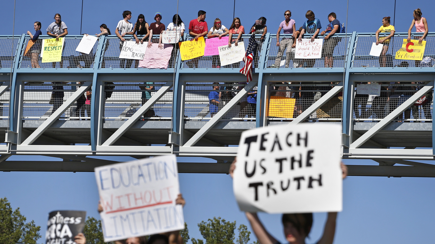 After Protests Over History Curriculum, School Board Tries To ...