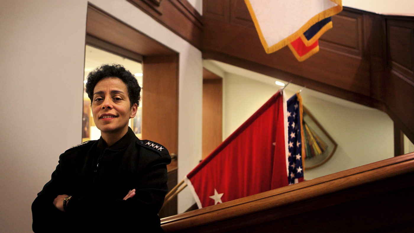 A Phone Call Helped Navy's First Four-Star Woman Embrace Her Path : NPR