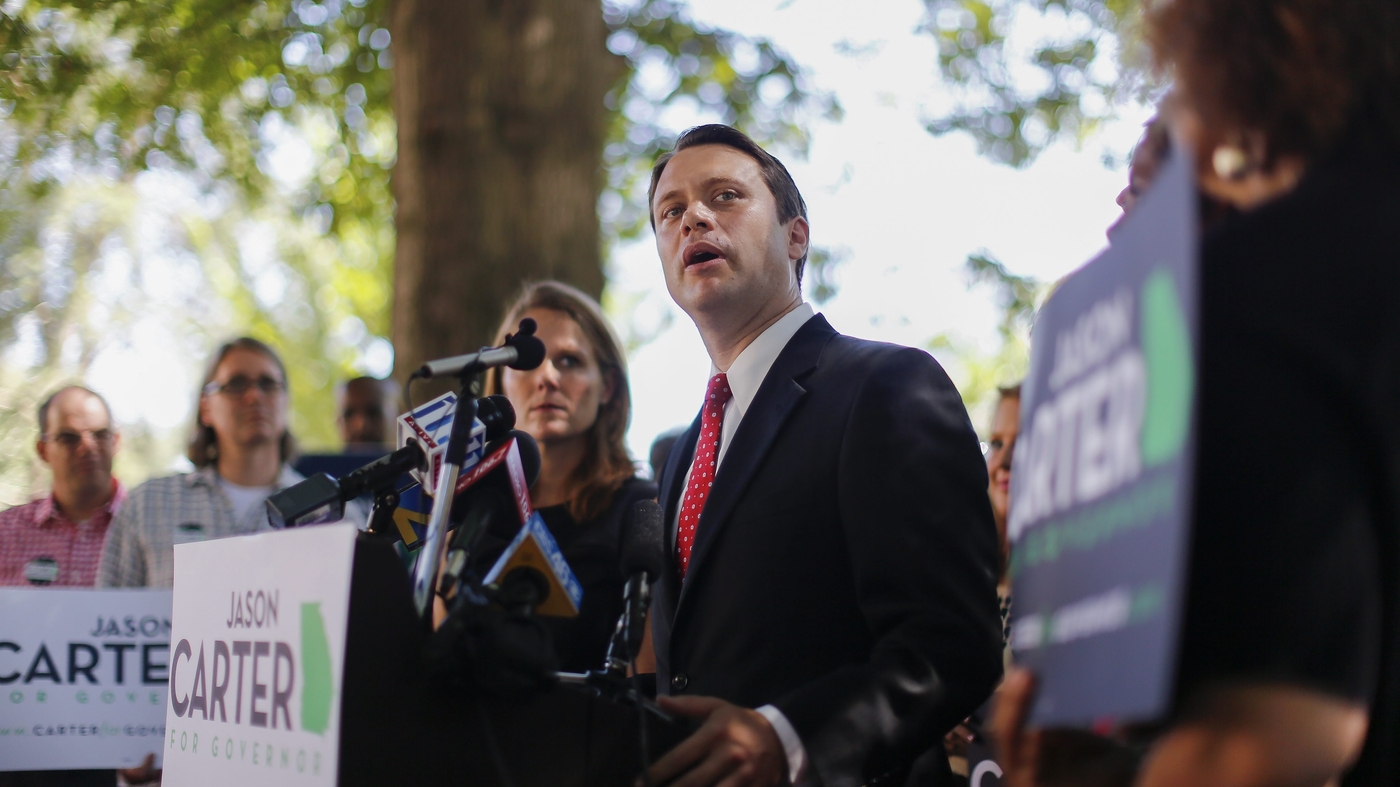 Grandpa Jimmy Carter Casts A Shadow Over Ga. Governor's Race : It's All ...