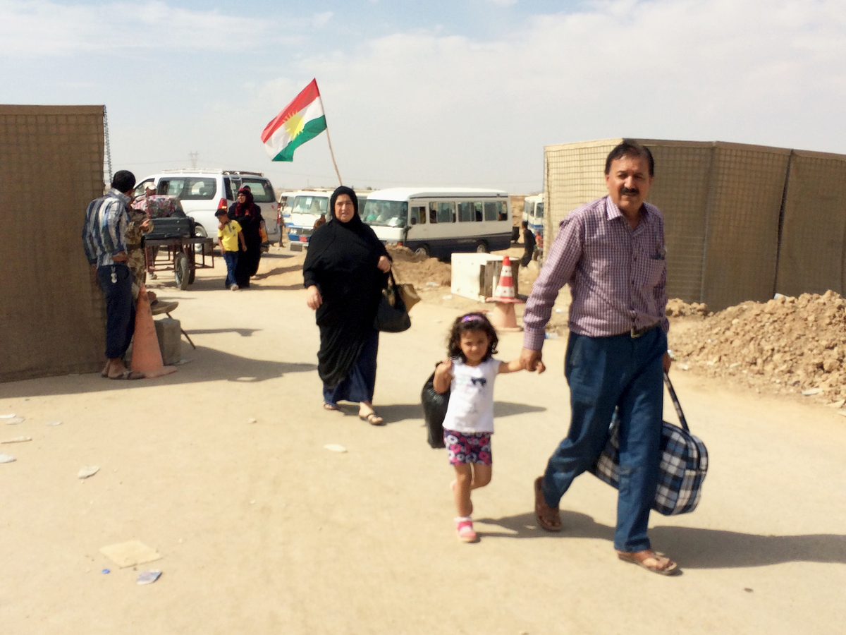The Artificial Boundary That Divides Iraq : Parallels : NPR
