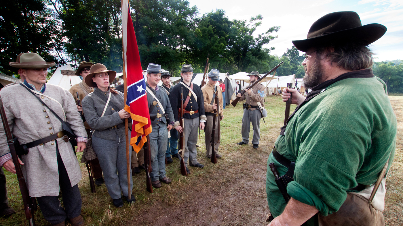 Six Words: 'Must We Forget Our Confederate Ancestors?' : NPR