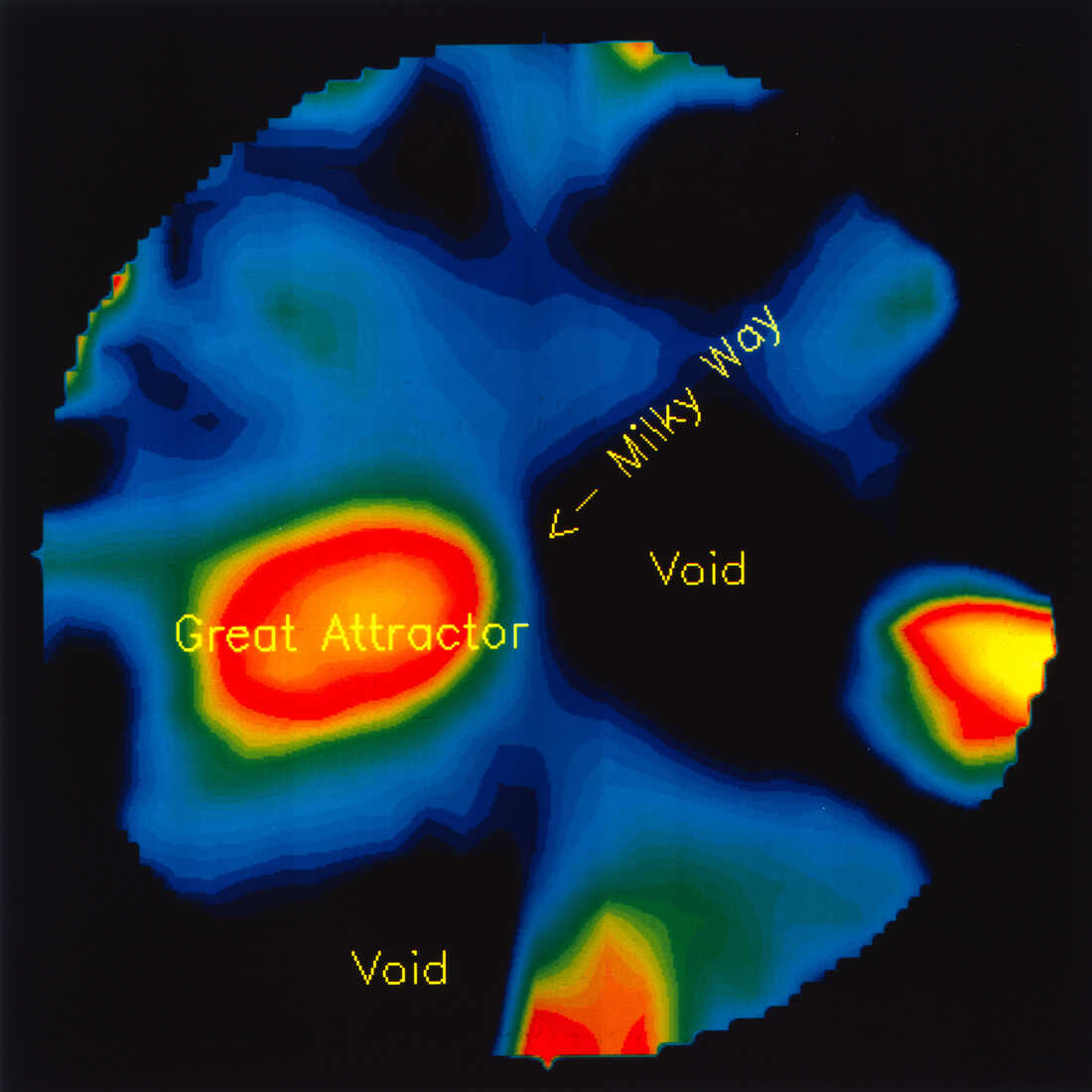 The Void Is A Busy Place : 13.7: Cosmos And Culture : NPR