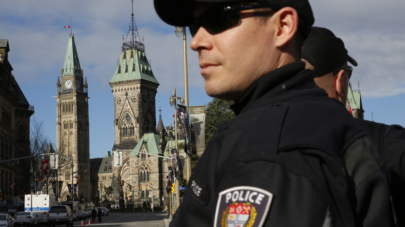 Ottawa Attack Seen As Canada's Security Wake-Up Call : The Two-Way : NPR