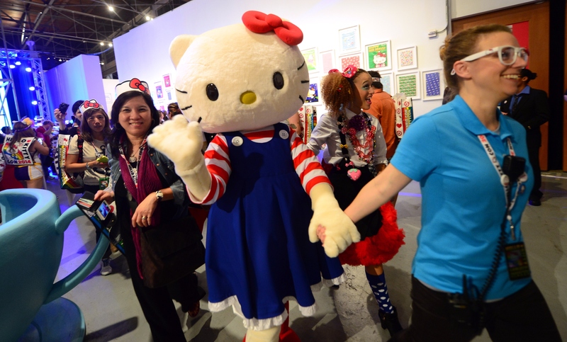 40 Is The New Cute: Hello Kitty Celebrates Birthday : The Two-Way : NPR