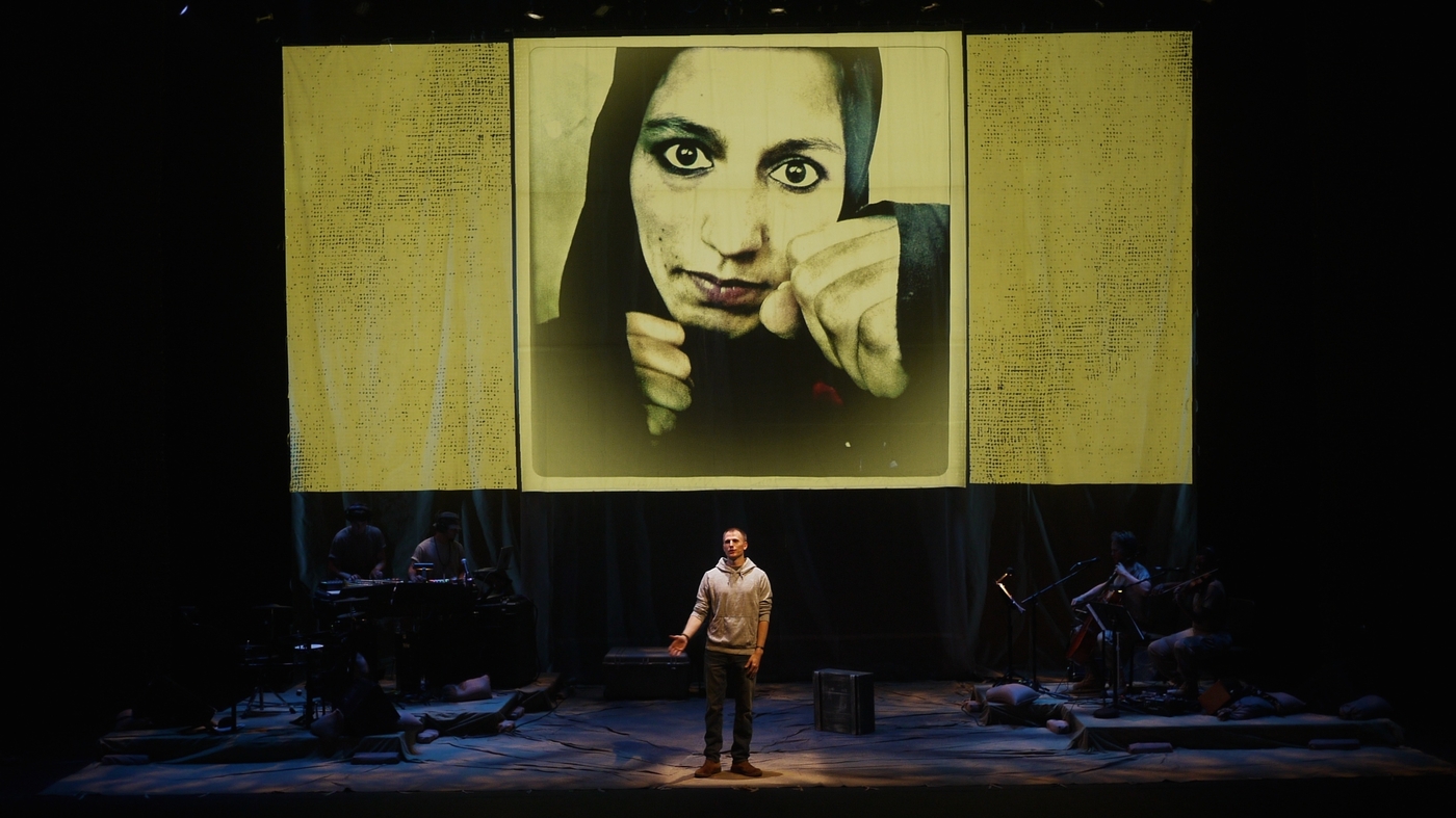 Veterans Voices Multitracked, Overdubbed, Amplified Through An Actor : NPR