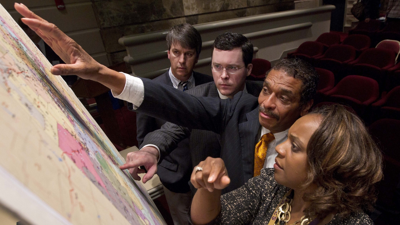 At The Supreme Court, Tracing A Fine Line Between Politics And Race : NPR