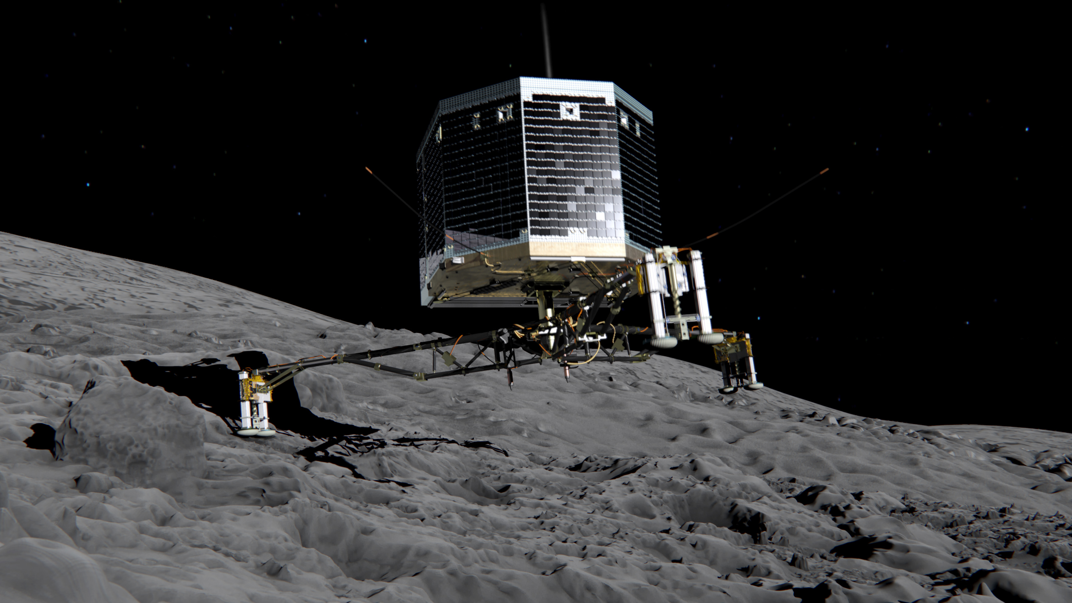 Comet Landing A Success: European Craft Makes 'Fairly Gentle Touchdown ...