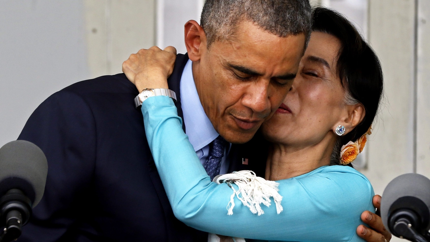 Obama Critiques Myanmar's Reforms Alongside Opposition Leader : The Two ...