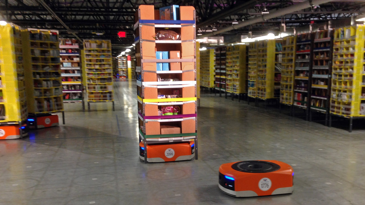 Amazon Unleashes Robot Army To Send Your Holiday Packages Faster : All ...