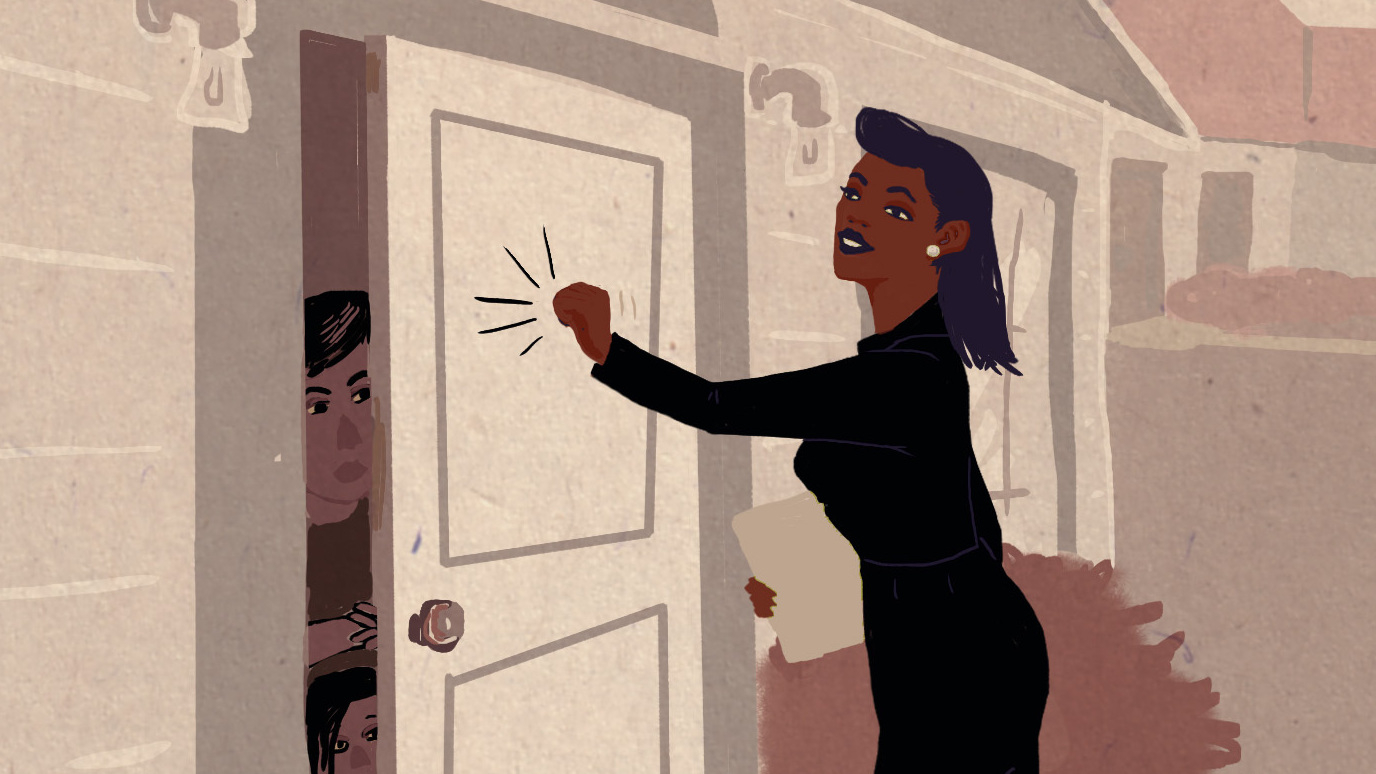 Teachers Go Door-Knocking In Nashville : NPR Ed : NPR
