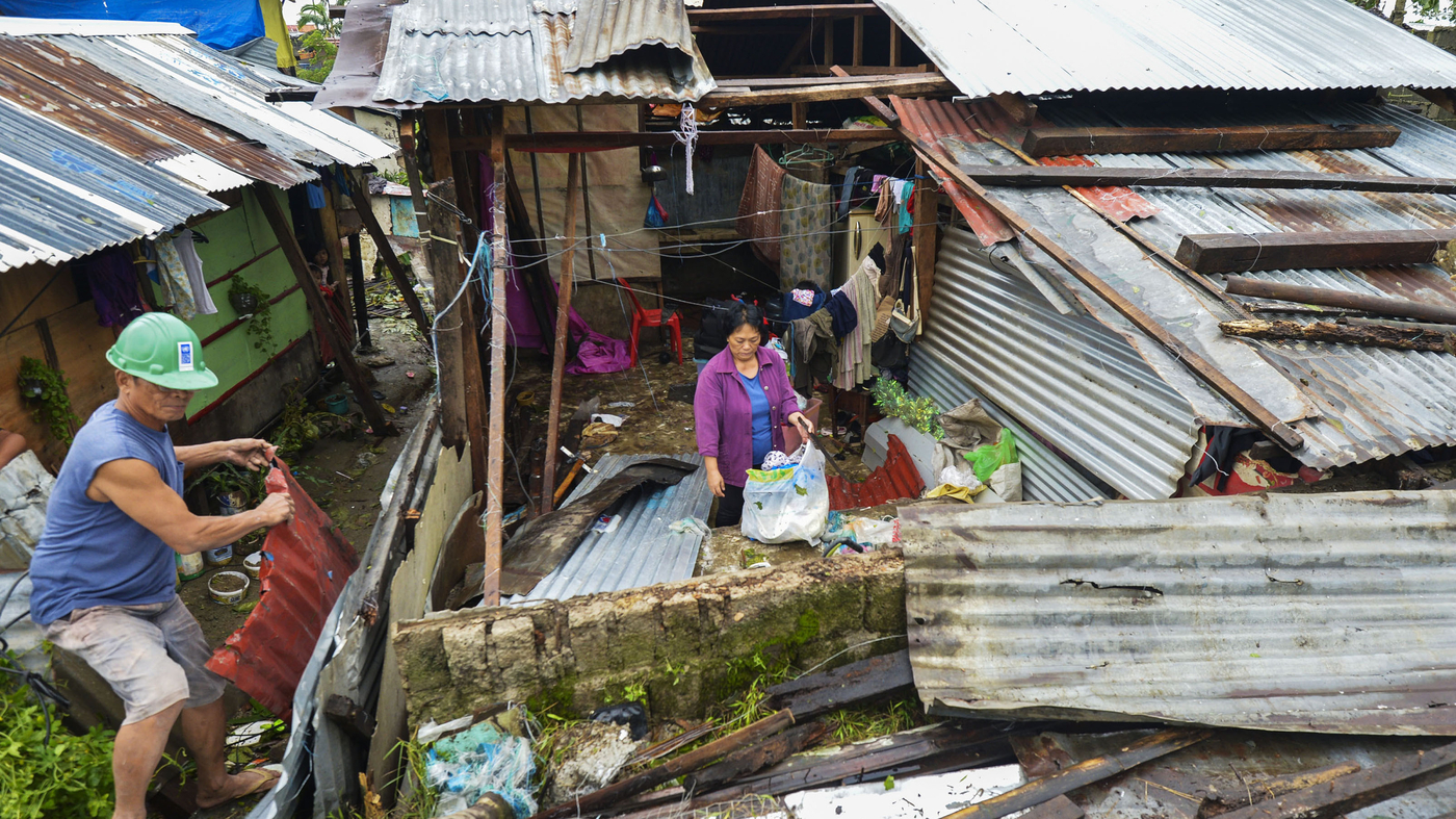 In The Philippines, More Than 1 Million Flee Typhoon Hagupit : The Two ...