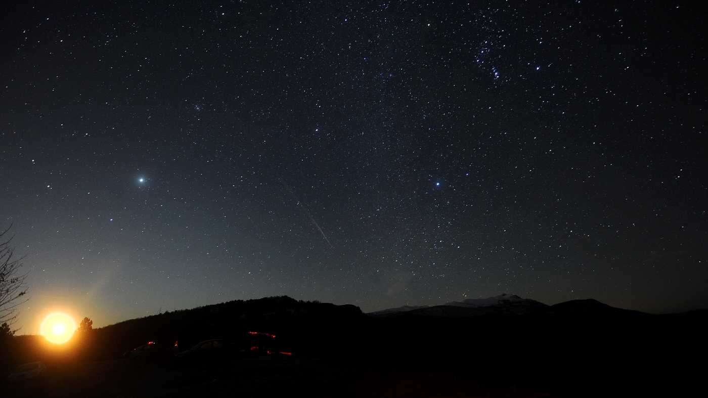 Geminid Meteor Showers Light Up Both Hemispheres : The Two-Way : NPR