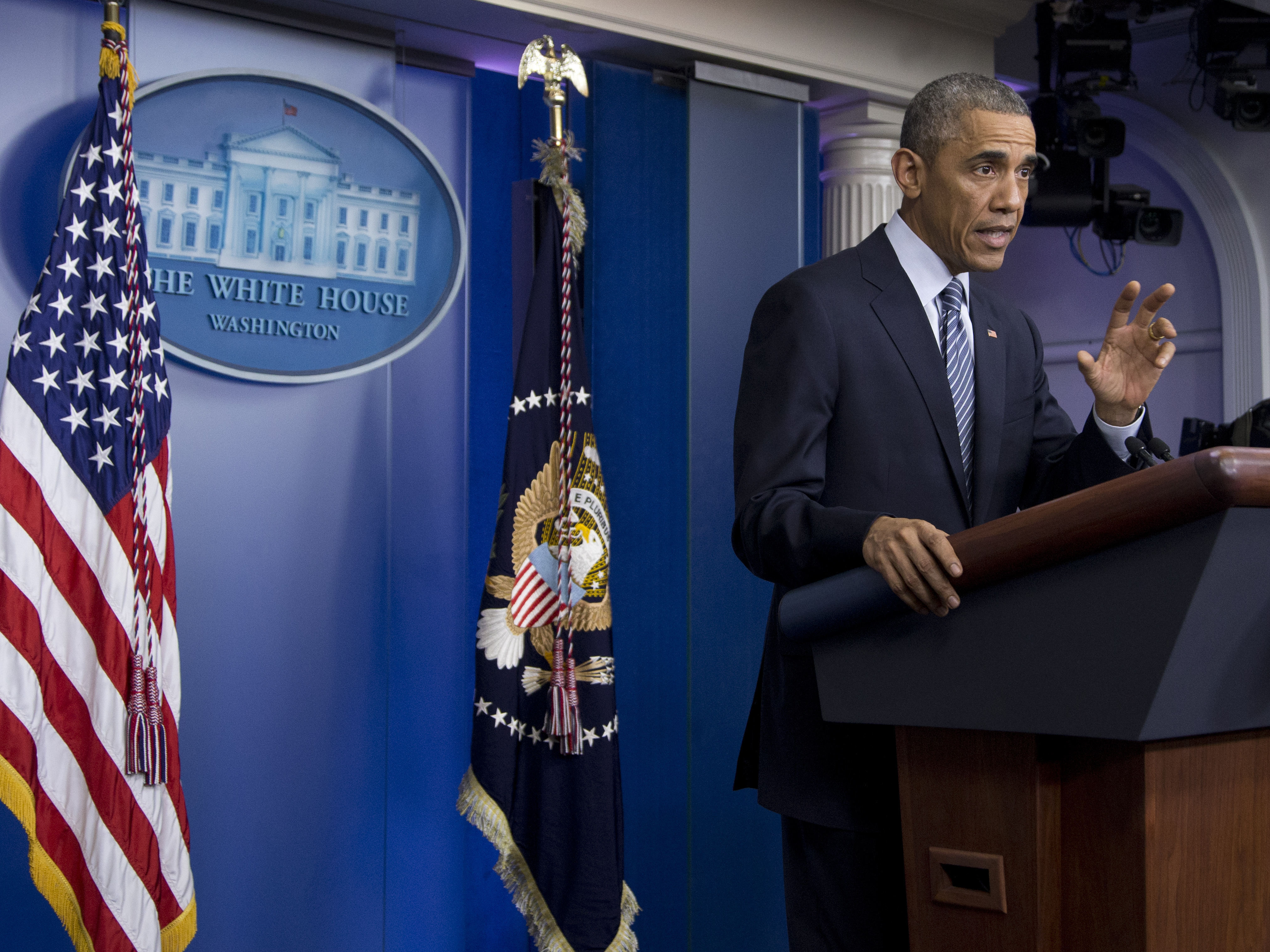 Obama's Wide-Ranging, Year-End News Conference | NCPR News
