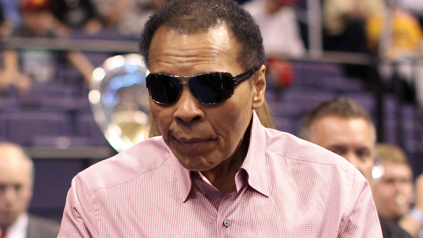 Muhammad Ali Hospitalized With Mild Pneumonia : NPR