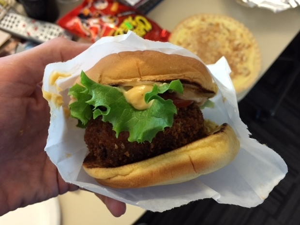 Sandwich Monday: The 'Shroom Burger From Shake Shack : The Salt : NPR