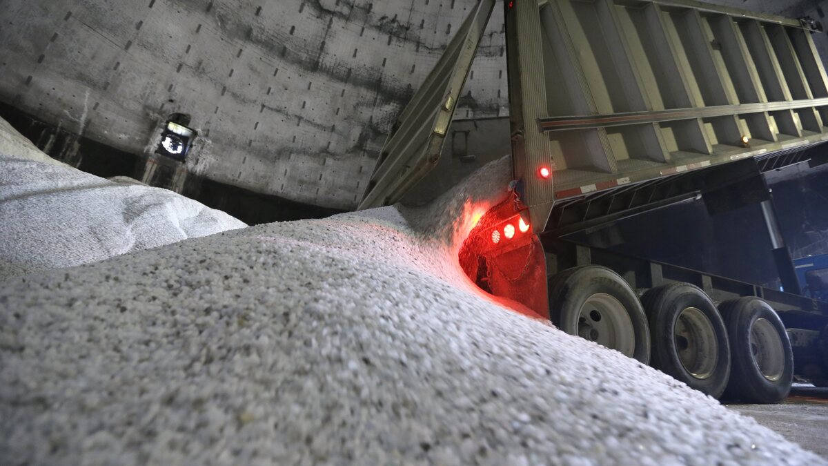 Road Salt Contributes To Toxic Chemical Levels In Streams : NPR