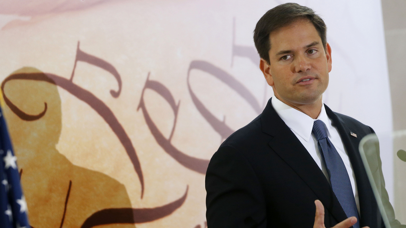 Sen. Marco Rubio Hopes For A Congress 'Whose Work Is Relevant' To ...