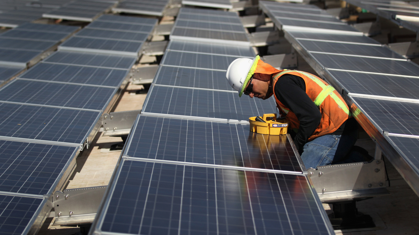 U.S. Solar Industry Sees Growth, But Also Some Uncertainty : NPR