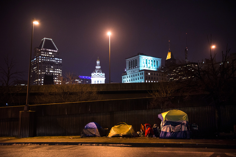 Homeless Man Encourages Others On The Streets To 'Get Up' : NPR
