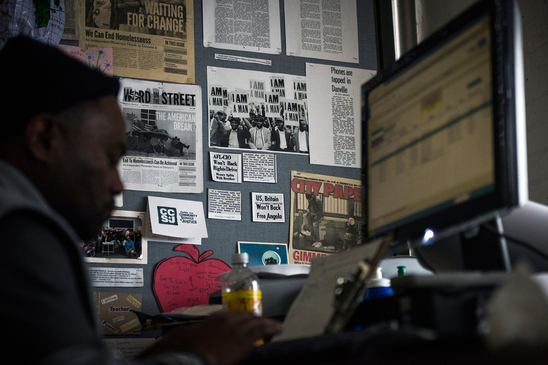 Homeless Man Encourages Others On The Streets To 'Get Up' : NPR