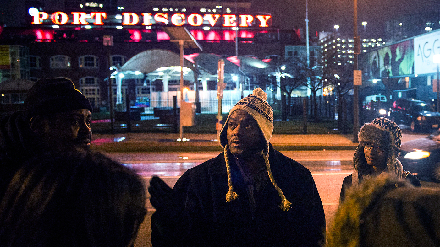 Homeless Man Encourages Others On The Streets To 'Get Up' : NPR