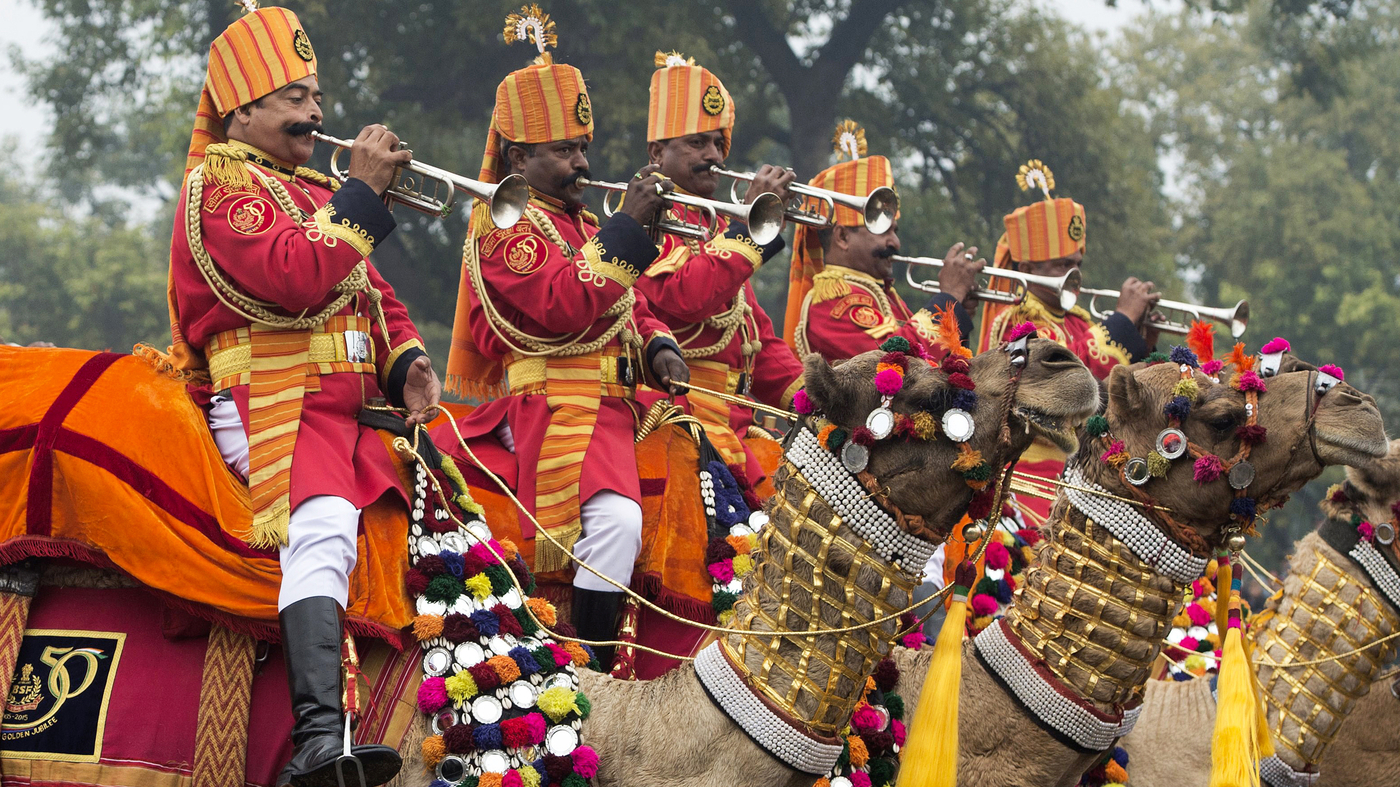 Obama Attends India's Republic Day Celebrations : The Two-Way : NPR