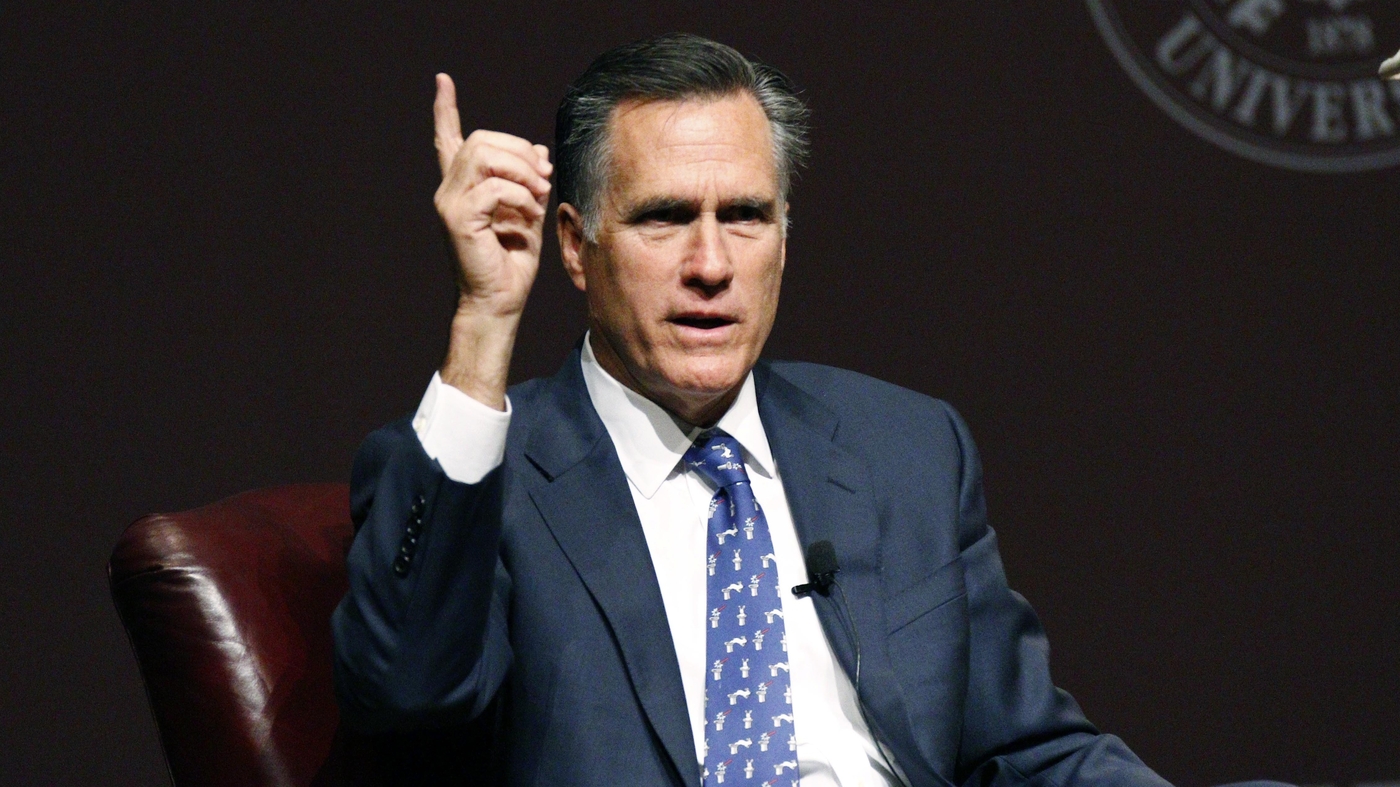Mitt Romney Won't Run For President In 2016 : The Two-Way : NPR
