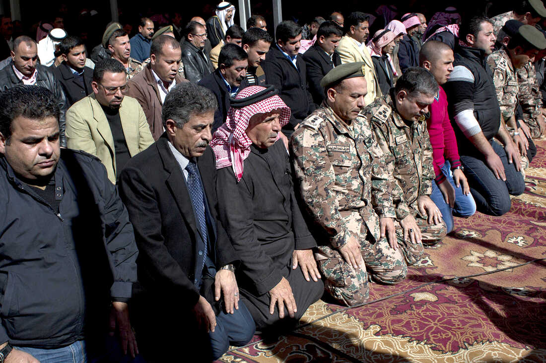 As Jets Roar Overhead, Jordan Remembers Its Fallen Pilot : Parallels : NPR