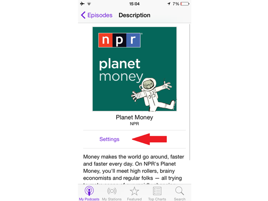 How To Avoid Downloading 300 Episodes Of Planet Money : Planet Money : NPR