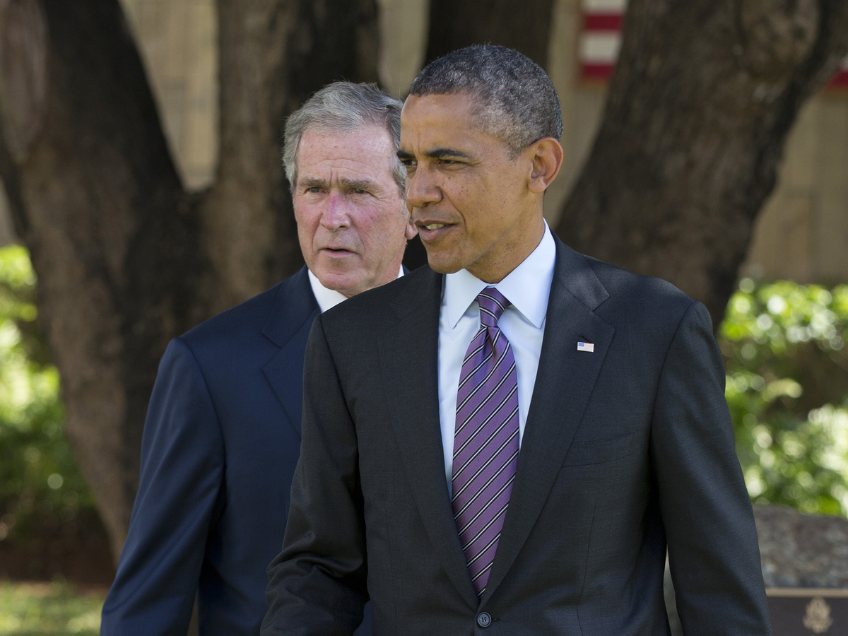 Polarization Vortex: Obama, Bush Approval Shows Widest Partisan Gap ...