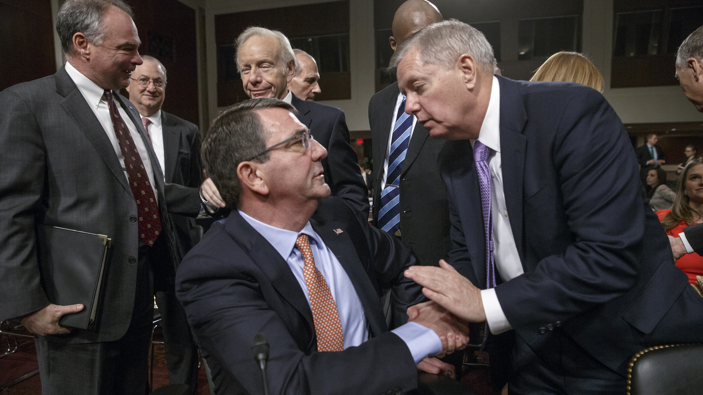 Senate Panel Approves Carter's Nomination As Defense Chief : The Two ...