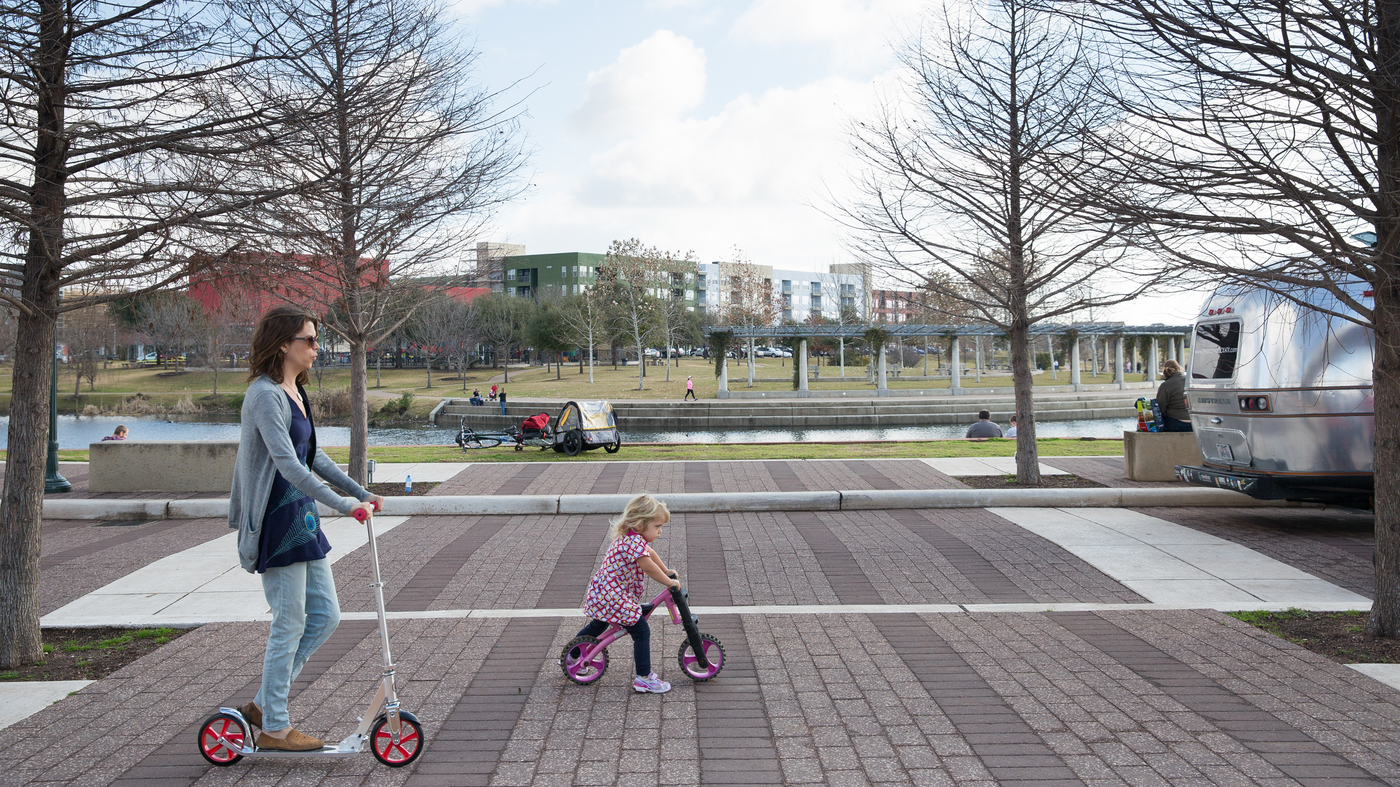 With Porches And Parks, A Texas Community Aims For Urban Utopia : NPR