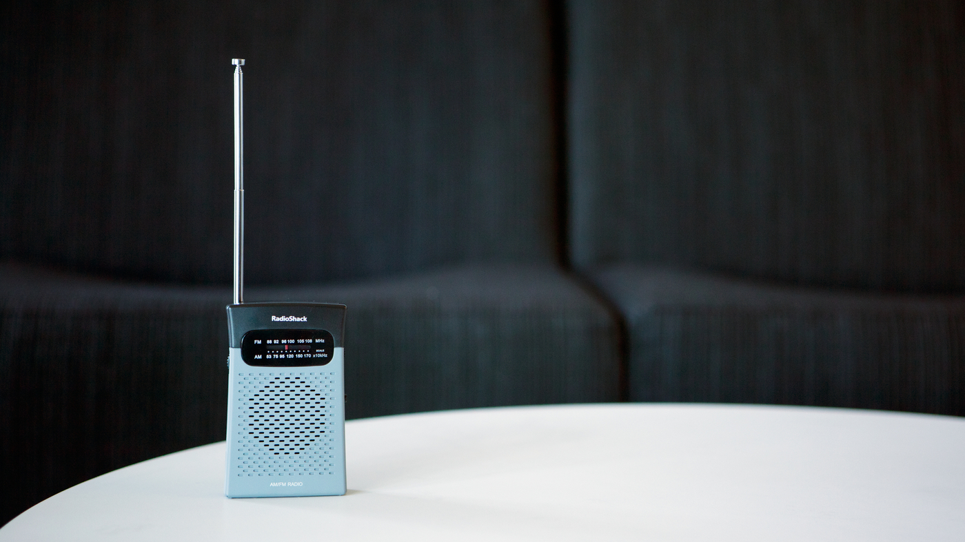 Finding A 'Radio That Is Just A Radio' In The Digital Age : NPR