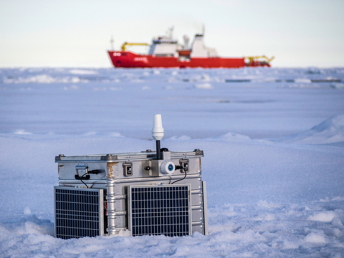 Navy Funds A Small Robot Army To Study The Arctic : NPR