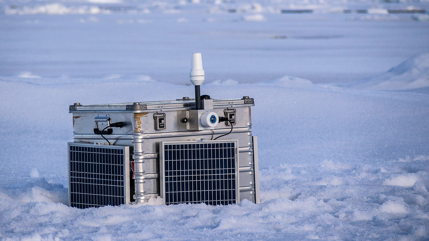 Navy Funds A Small Robot Army To Study The Arctic : NPR